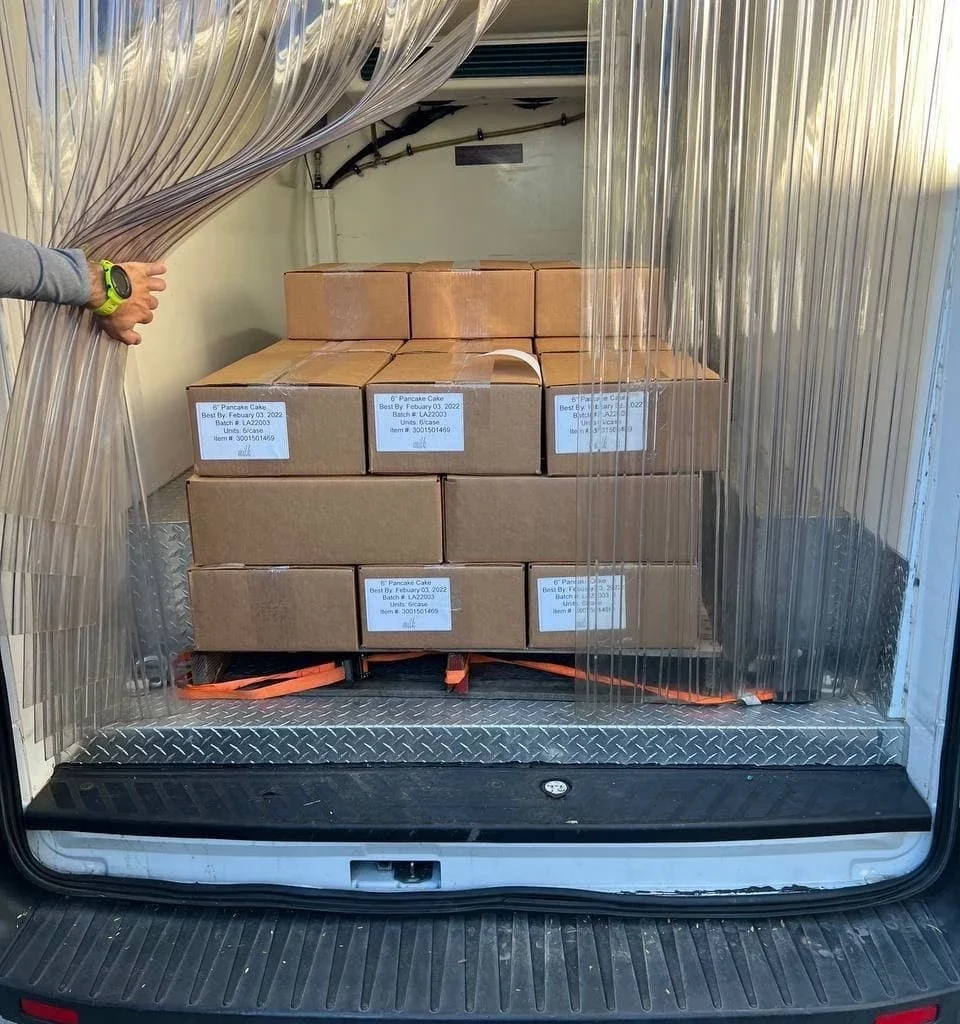 Refrigerated Freight Cargo Van Transport Service Couriers in California